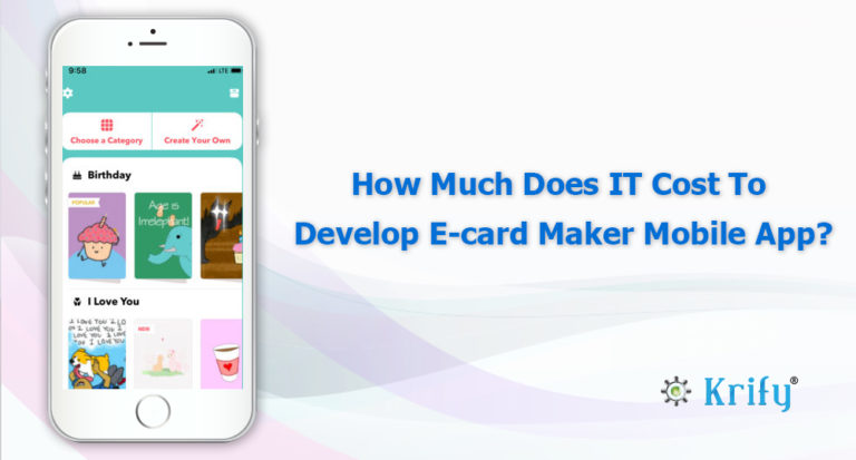 Online E-Card Creator App