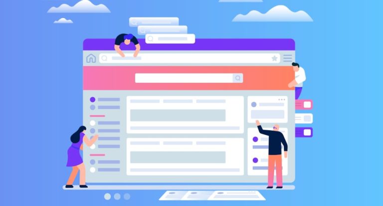 Step-by-step process to design an informative website development