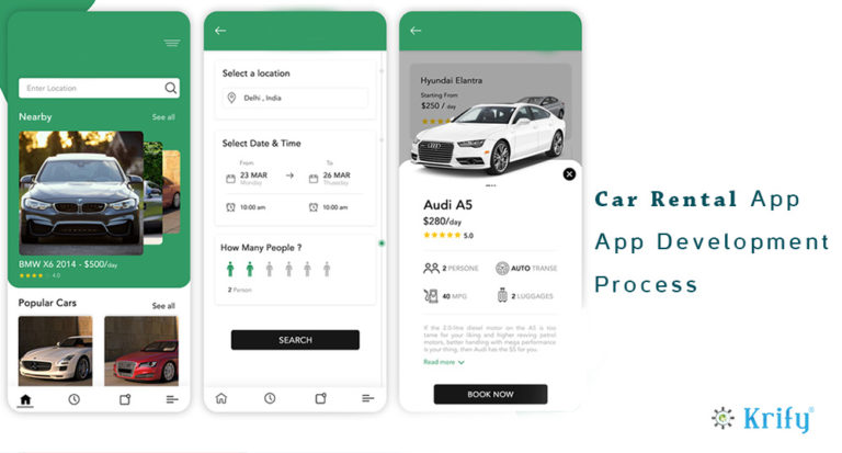 Car Rental Mobile Application Development