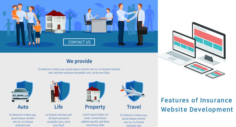 Insurance Website Design and Development Company India & UK