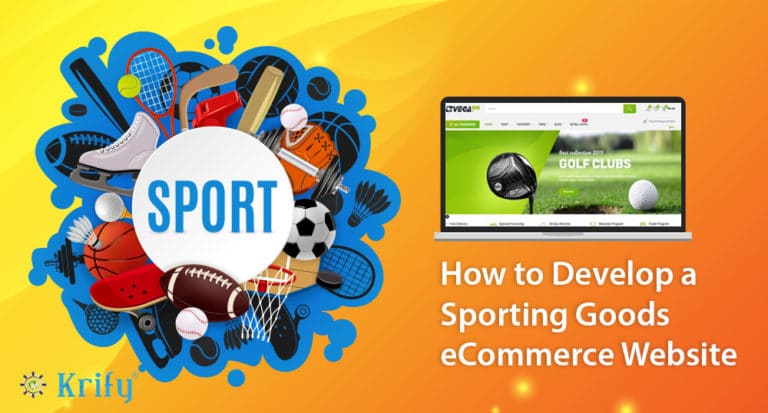 eCommerce Website Development for Sports Goods