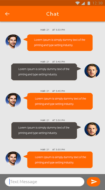 TaskRabbit Clone App screens