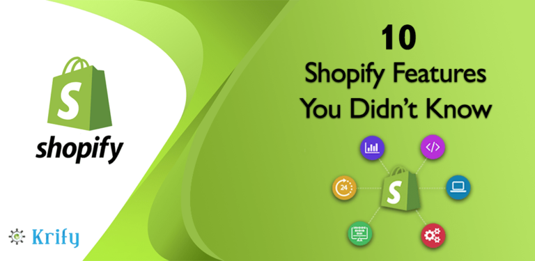 Top 10 Shopify Features