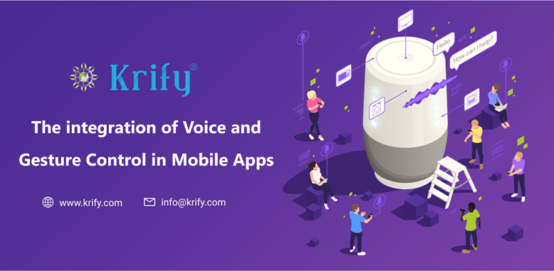 Voice and Gesture Control in Mobile Apps