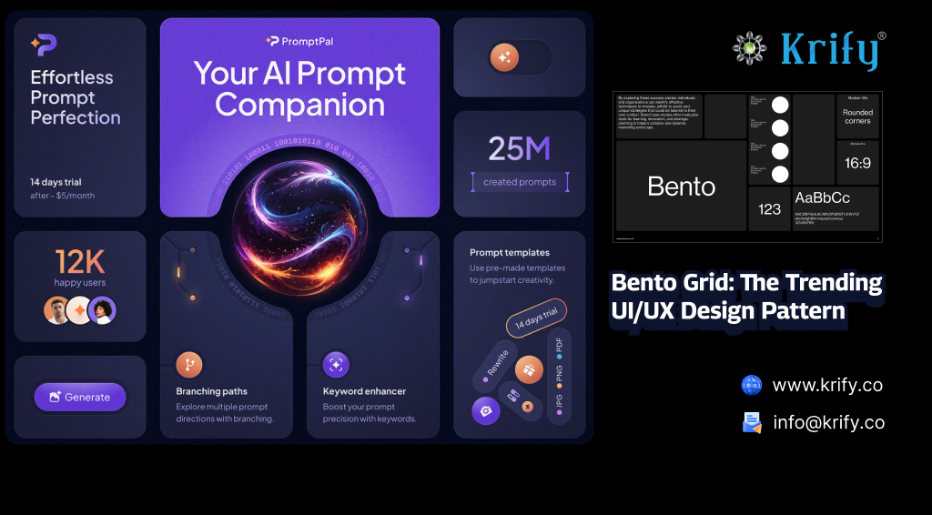 Bento Grid Ui Design Modern Ux Pattern